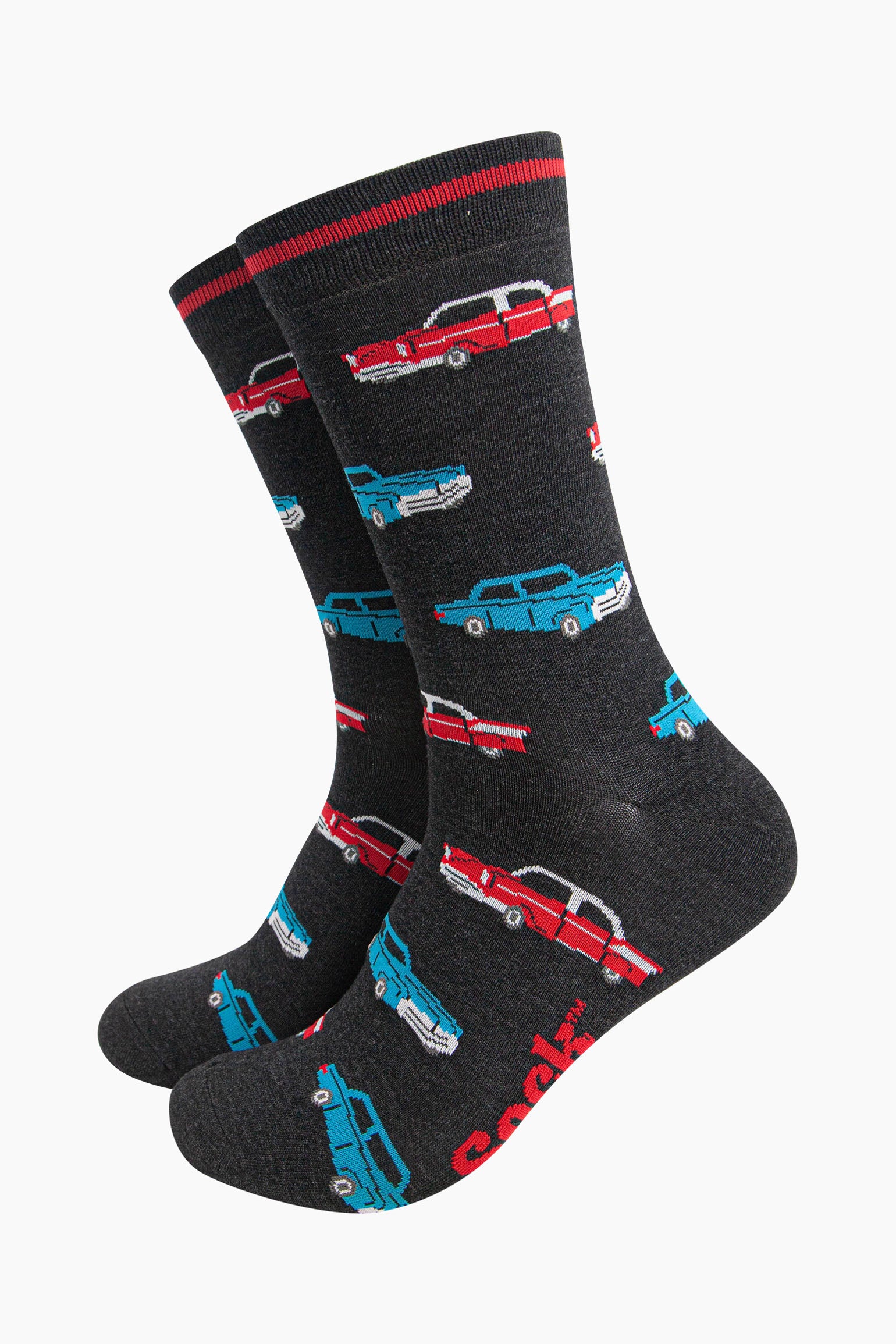Sock Talk American Classic Cars Bamboo Socks Men's Vintage Novelty ...