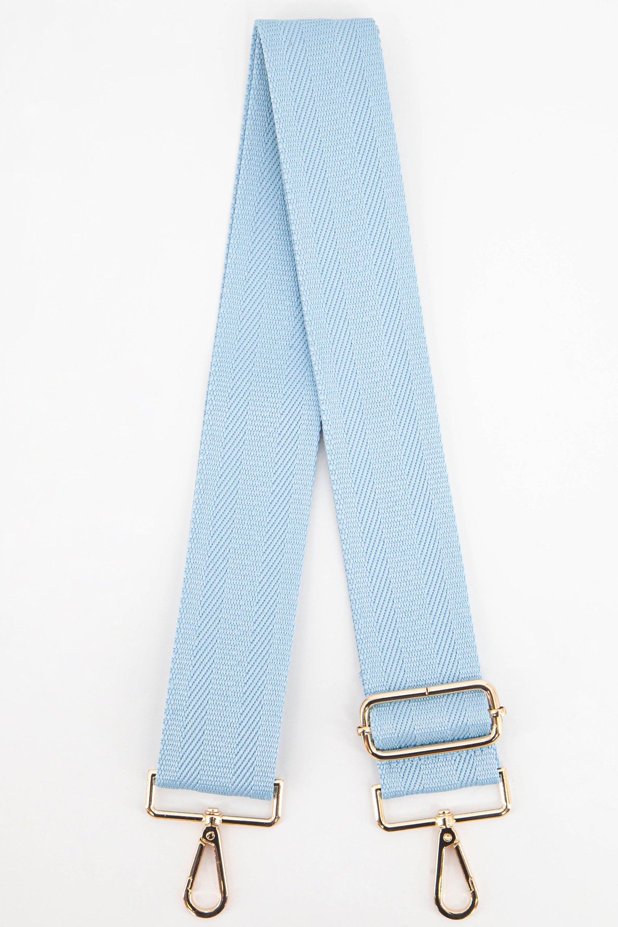 Sarta Wide Cross Body Bag Strap Clip On Adjustable Straps Light Blue ...